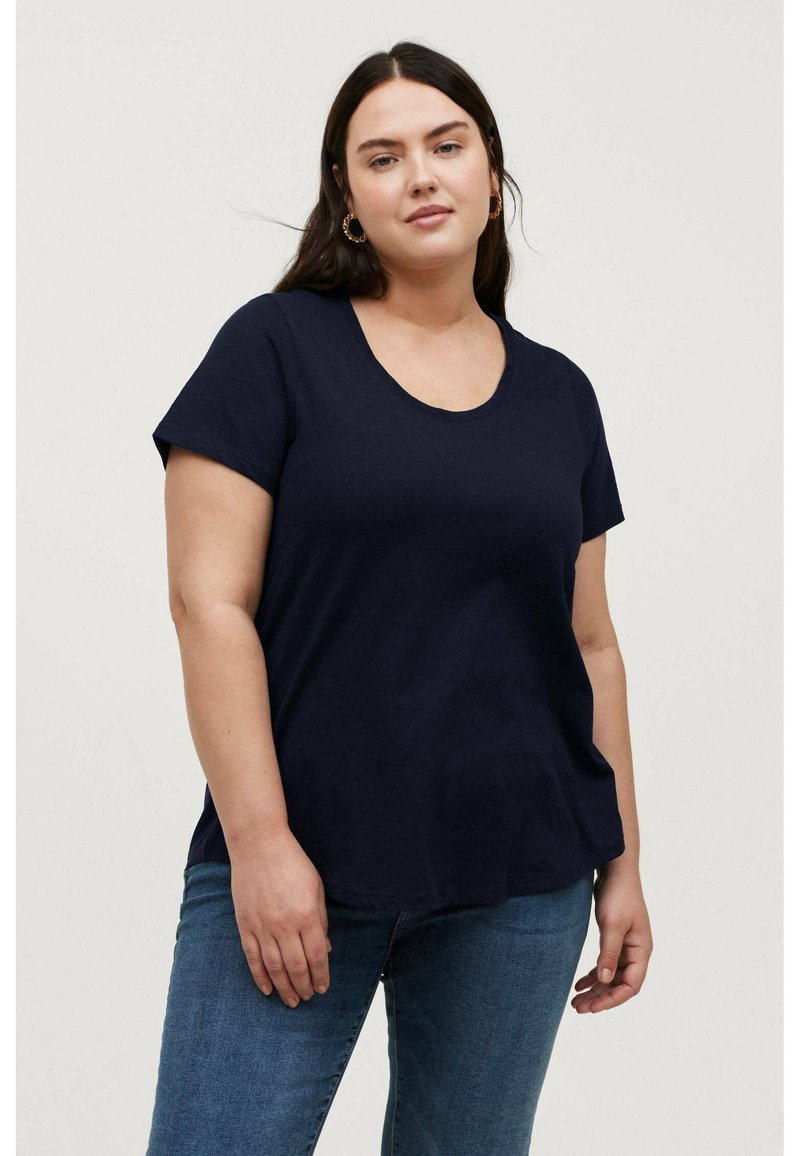 Ellos Plus collection T-shirt basic - marine/donkerblauw - Zalando.be