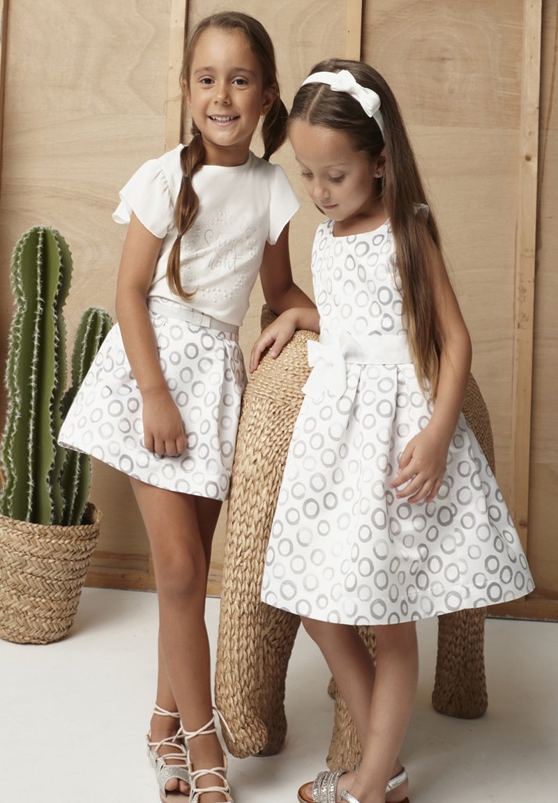 UBS2 A-line skirt - blanco/off-white - Zalando.de