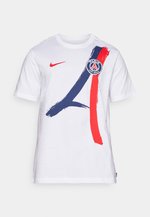 Nike Performance PSG ICONIC TEE - Print T-shirt - white - Zalando