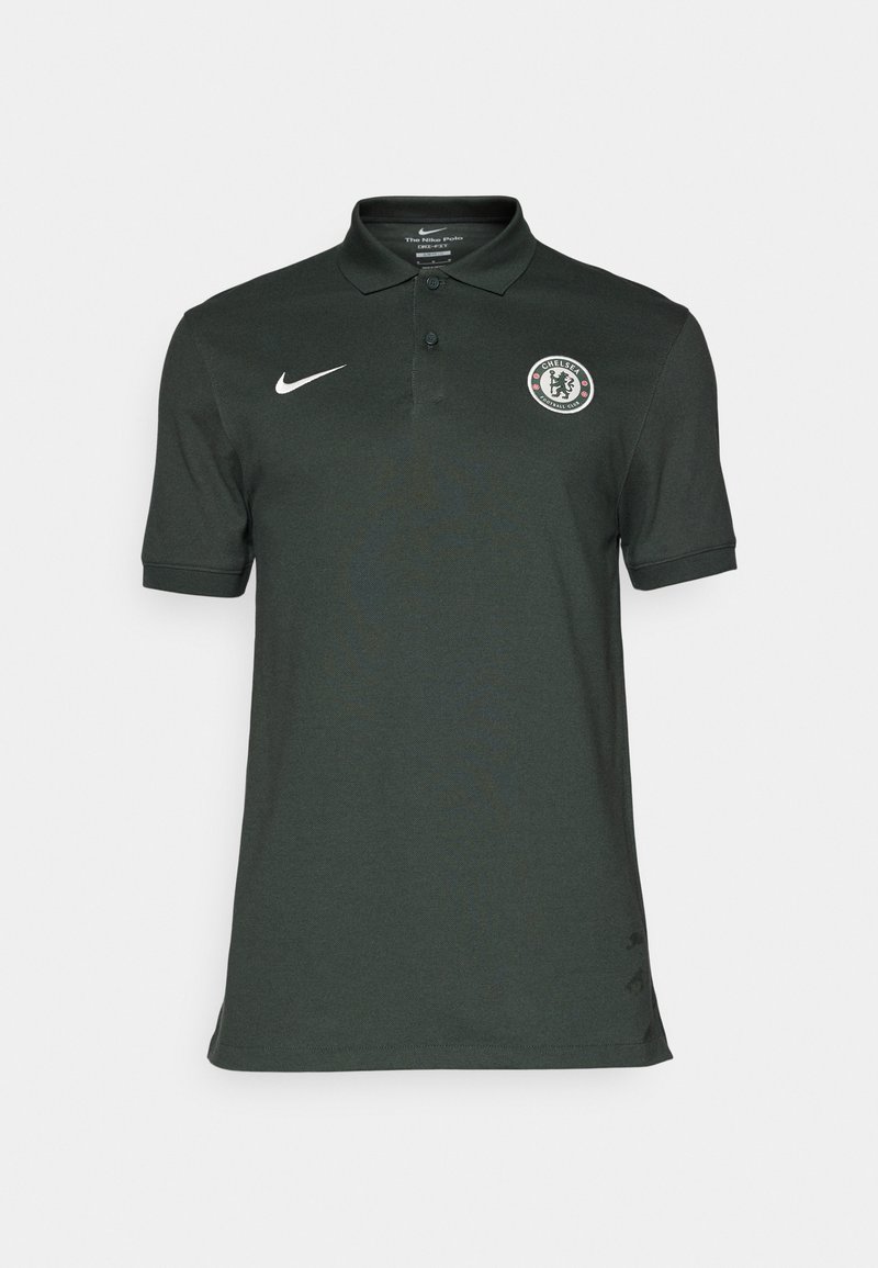 Nike Performance CHELSEA FC POLO - Club wear - jade horizon/white/olive ...