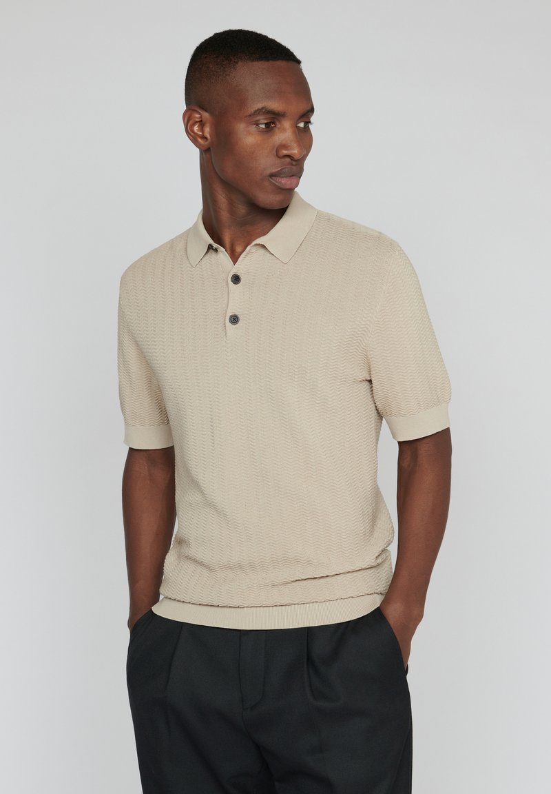 Matinique MAPOLO - Polo shirt - plaza taupe/beige - Zalando.ie