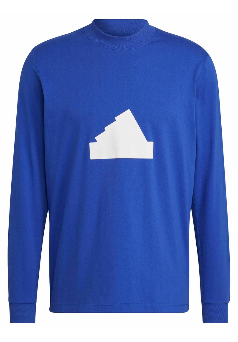 adidas Performance Long sleeved top - blue/royal blue - Zalando.co.uk
