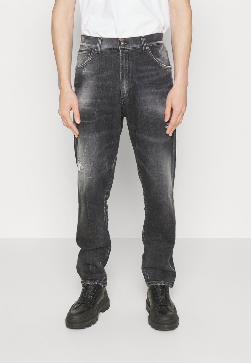 Dondup PANTALONE PACO - Relaxed fit jeans - black/zwart - Zalando.nl