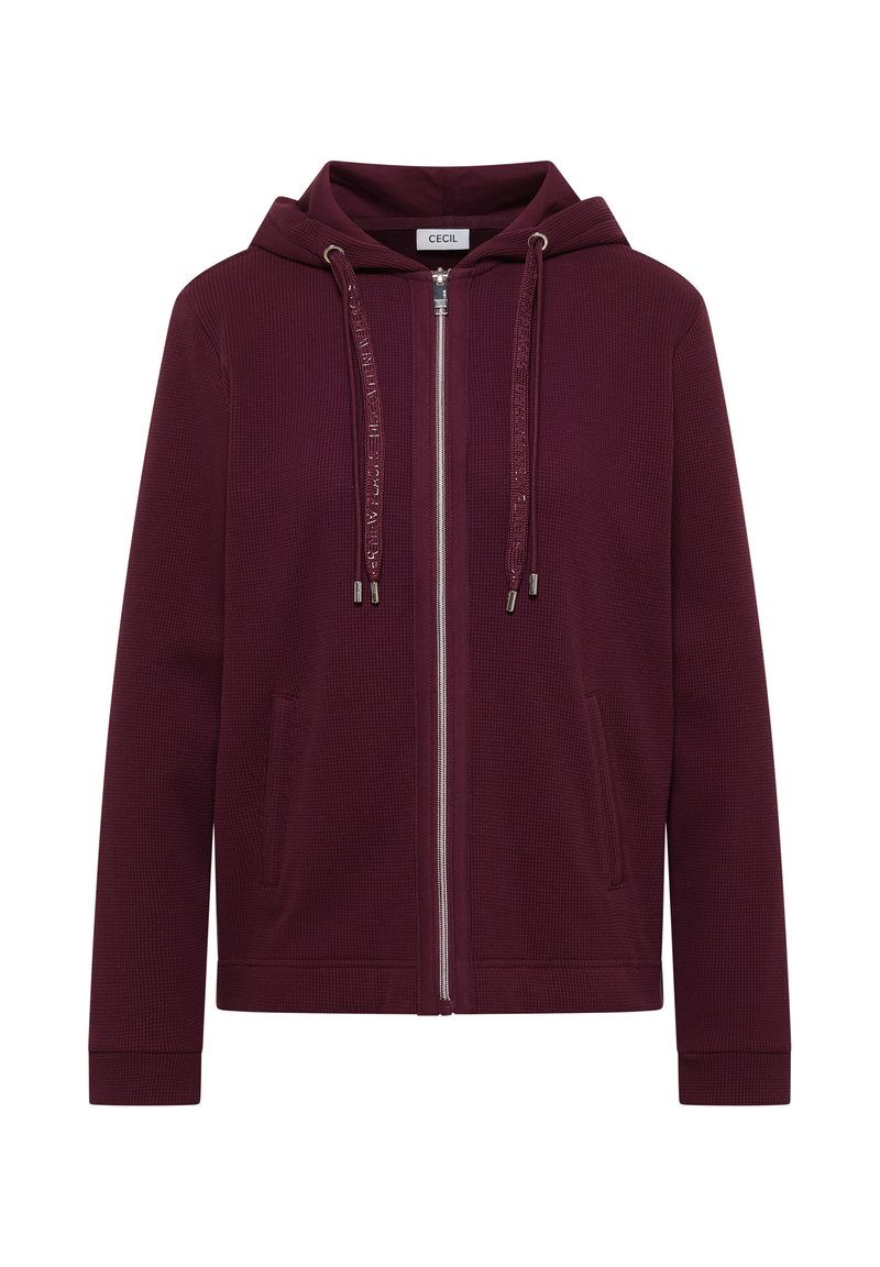 Cecil LONG-SLEEVE JACKET WITH HOOD AND POCKETS - Tröja med dragkedja ...