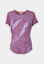 Icebreaker WOMEN SPHERE TEE TRAIL - T-shirt print - go berry heather ...