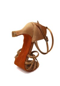 Burtan Obuwie Taneczne / Burtan Dance Shoes Riemensandalette - nude ...