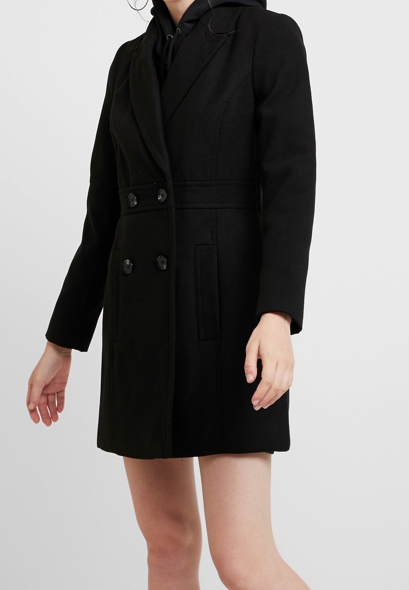 Miss Selfridge Kurzmantel - black/schwarz - (Pre-owned) - Zalando