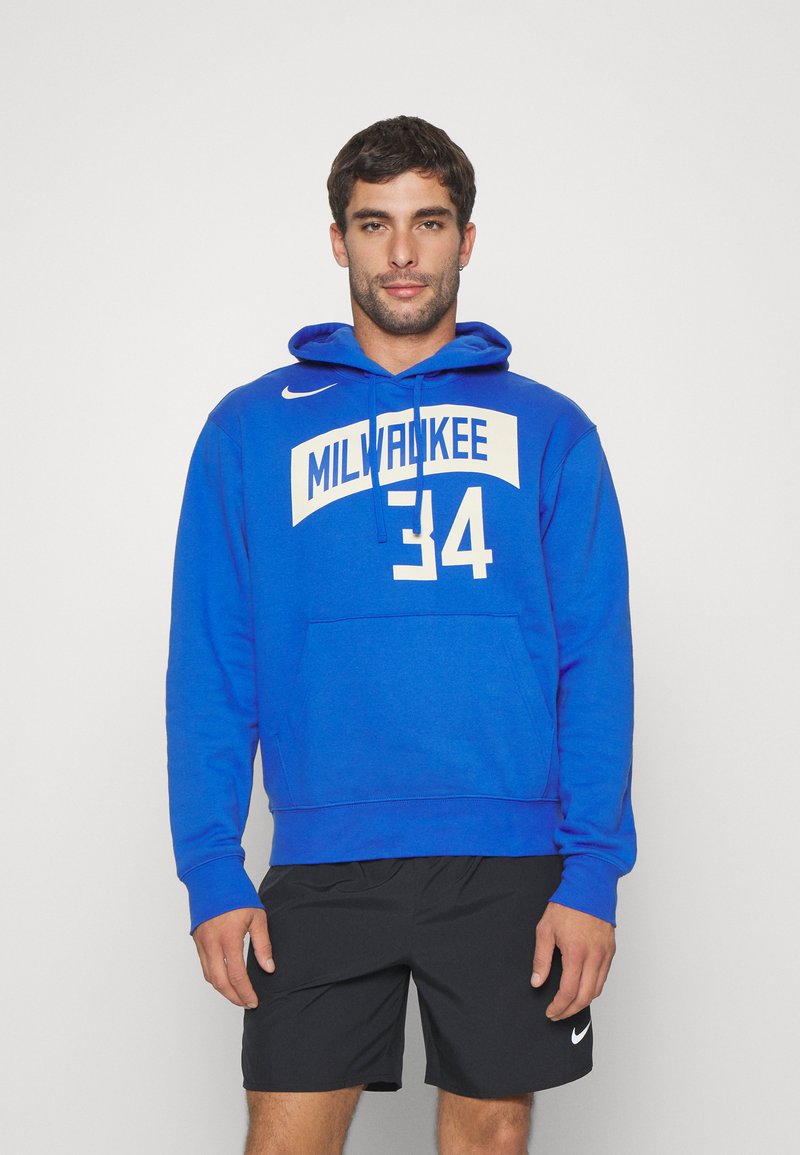 Nike Performance NBA MILWAUKEE BUCKS GIANNIS ANTETOKOUNMPO HOODIE ...
