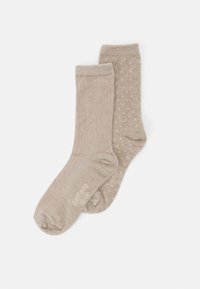 camano ONLINE FEMALE COSY SHINY SOCKS IN BOX 4 PACK - Socks - nature ...