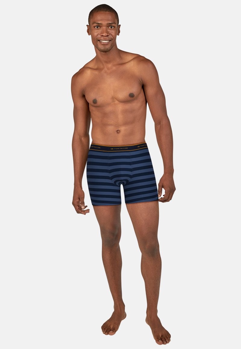 TOM TAILOR 2ER PACK - Panties - blau dunkel ringel/dunkelblau - Zalando.de