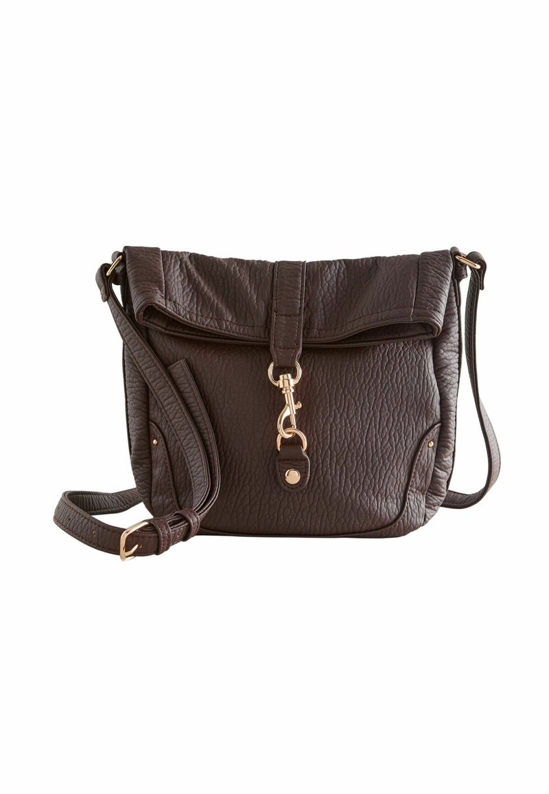 Next MESSENGER - Cross body bag - chocolate brown/brown - Zalando