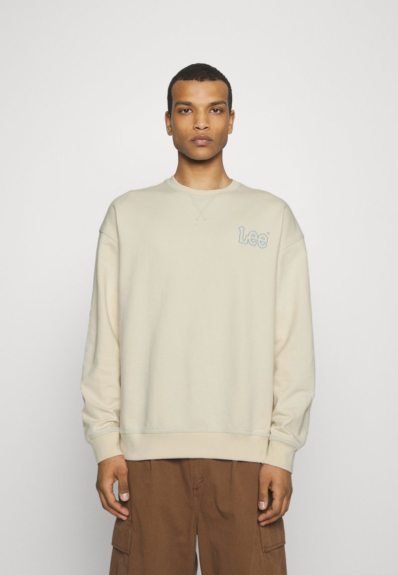 Lee LOOSE SEASONAL - Sweatshirt - ecru/off-white - Zalando.ie