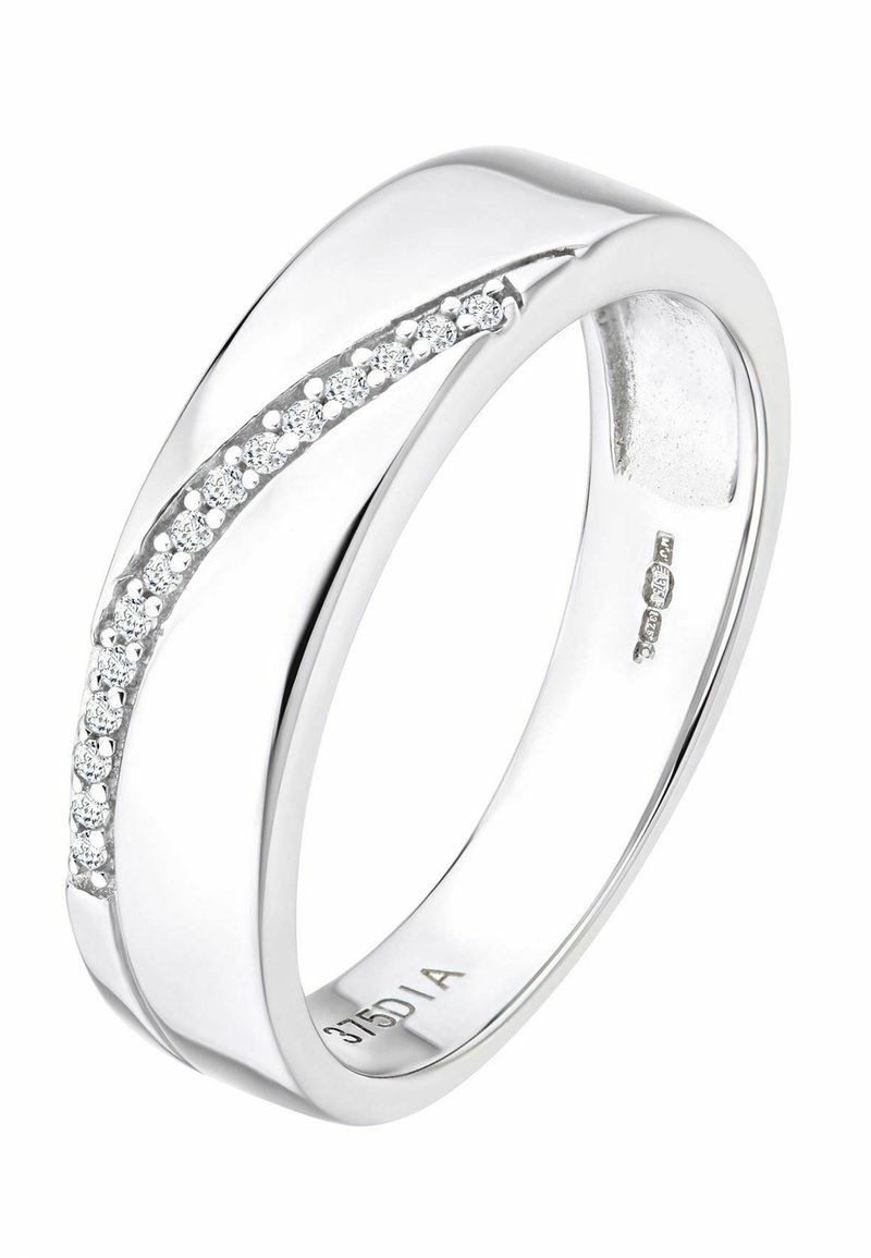 DIAMANT L'ÉTERNEL WITH DIAMOND ETERNITY - Ring - silver-coloured ...