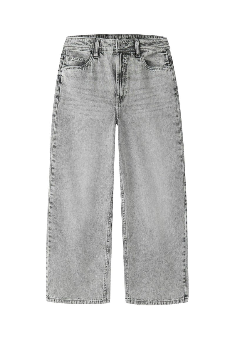 TWO SOON WIDE - Egyenes szárú farmer - light grey denim/szürke farmer ...