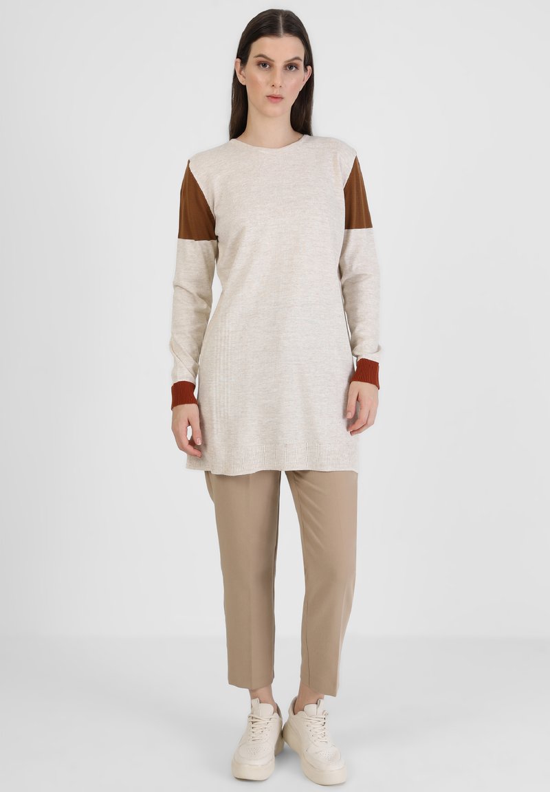 Modanisa Tunic - beige light brown brown/beige - Zalando.ie