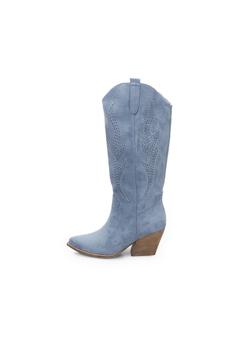 Bata TEXANI DA - Cowboy/Biker boots - blu/blue - Zalando