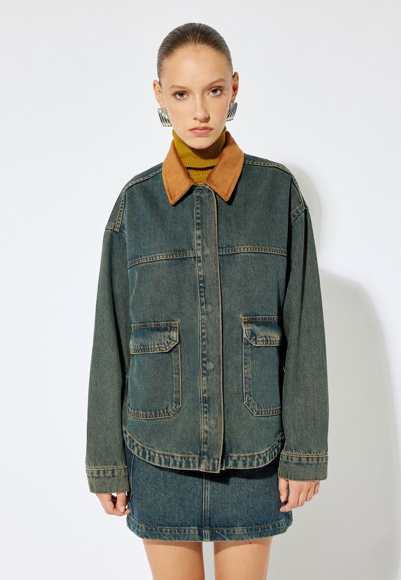 Koton Denim jacket - blue - Zalando