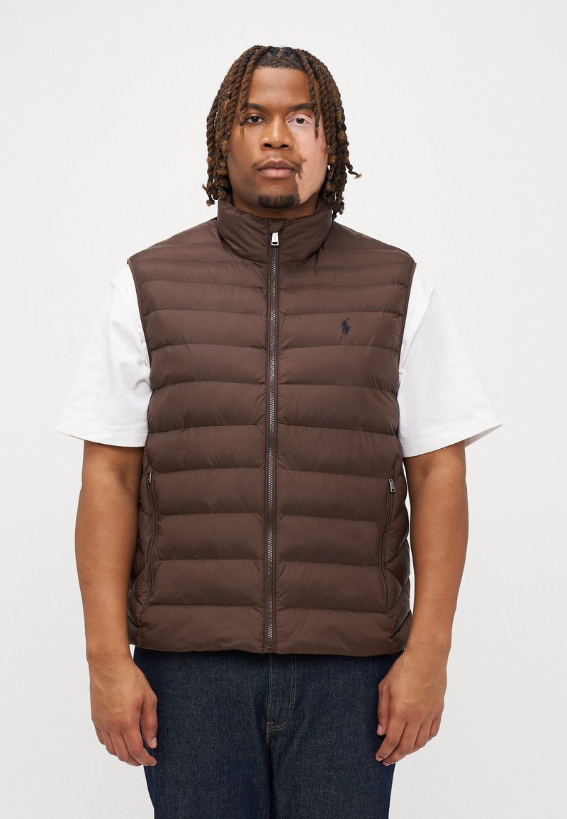 Polo Ralph Lauren Big & Tall THE COLDEN PACKABLE VEST - Vest - nutmeg ...