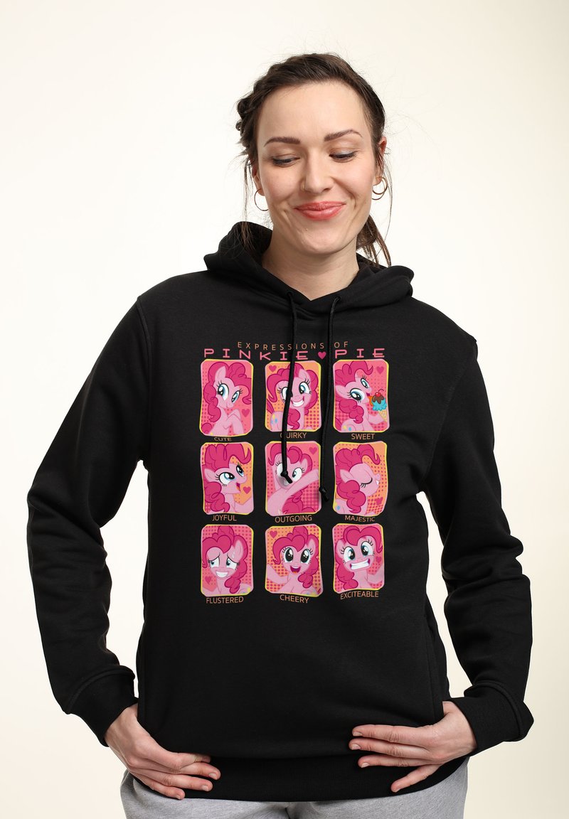 Henry Tiger MY LITTLE PONY PINKIE PIE FACES - Sweat à capuche - black ...