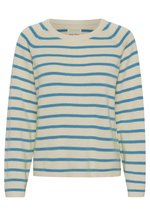 Part Two NIELAN - Jumper - swim cap stripe/light blue - Zalando.ie