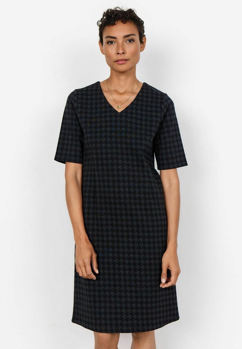 Soyaconcept IDINA - Jerseykleid - c dk grey melange combi/grau - Zalando.ch