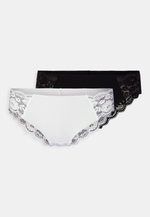 Lindex BRIEF BRAZILIAN IRIS 2 PACK - Briefs - White/white - Zalando.ie