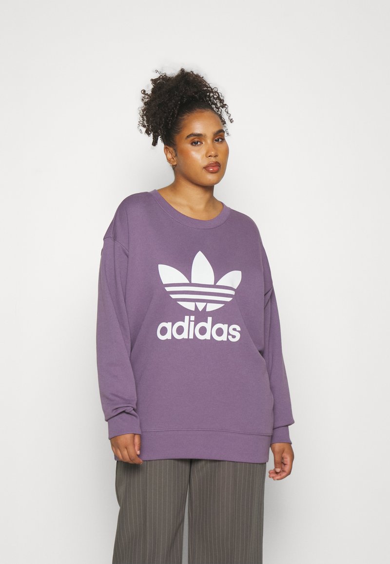 adidas Originals CREW - Sweatshirt - shadow violet/syren - Zalando.se