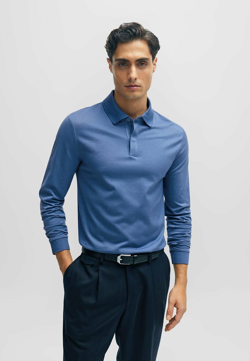 BOSS Polo shirt - open blue nineteen/blue - Zalando.ie