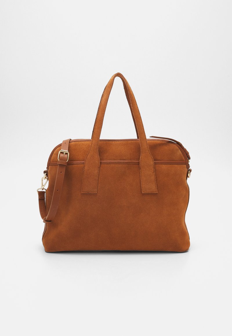 Zign LEATHER - Notebooktasche - cognac - Zalando.ch