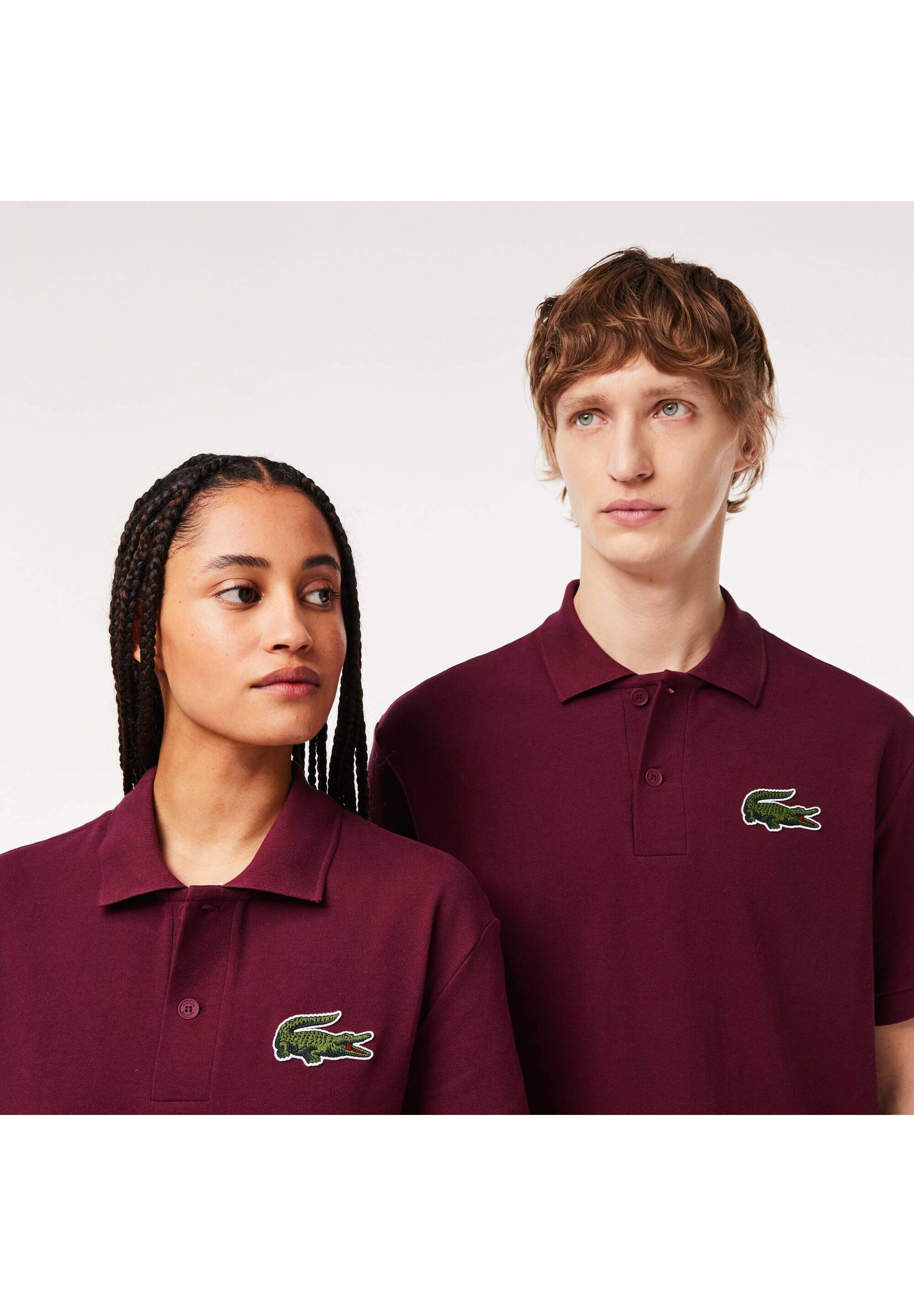 Lacoste polo bordeaux store