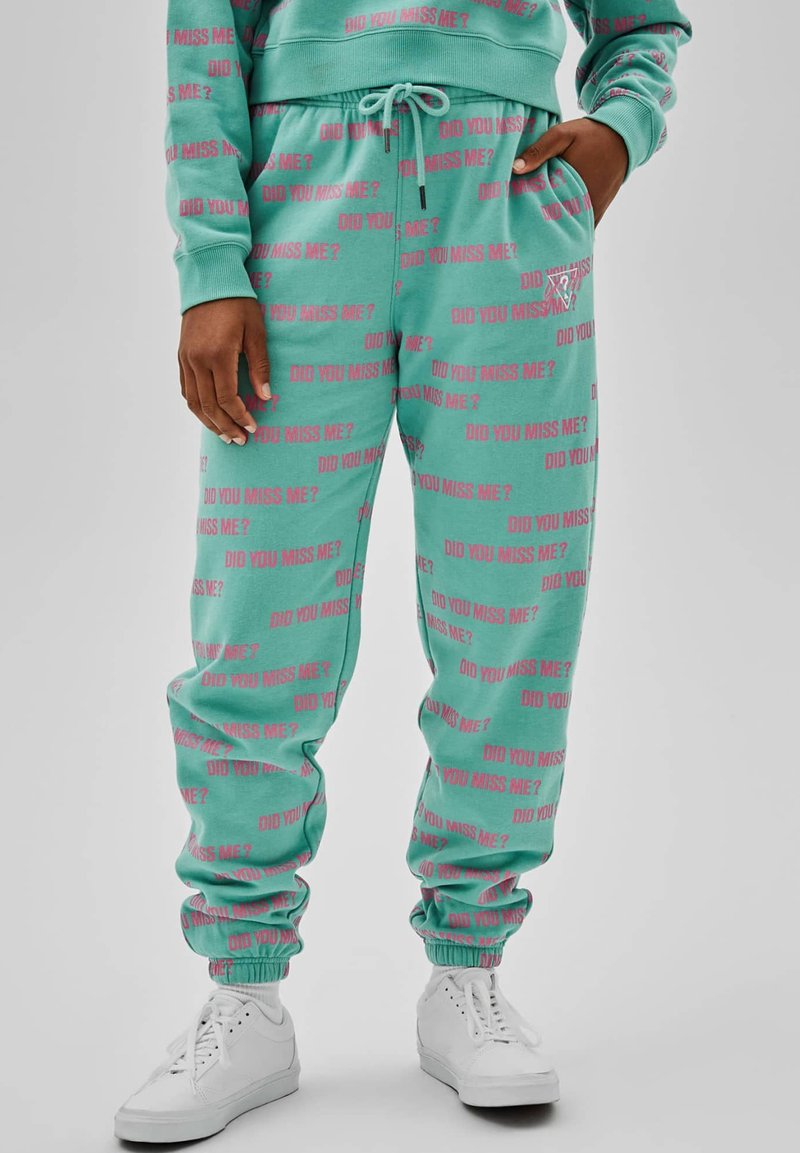 Guess Jogginghose Himmelblau Hellblau Zalando Ch