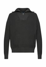 Esprit TROYER STYLE - Strickpullover - dark grey/dunkelgrau - Zalando.de