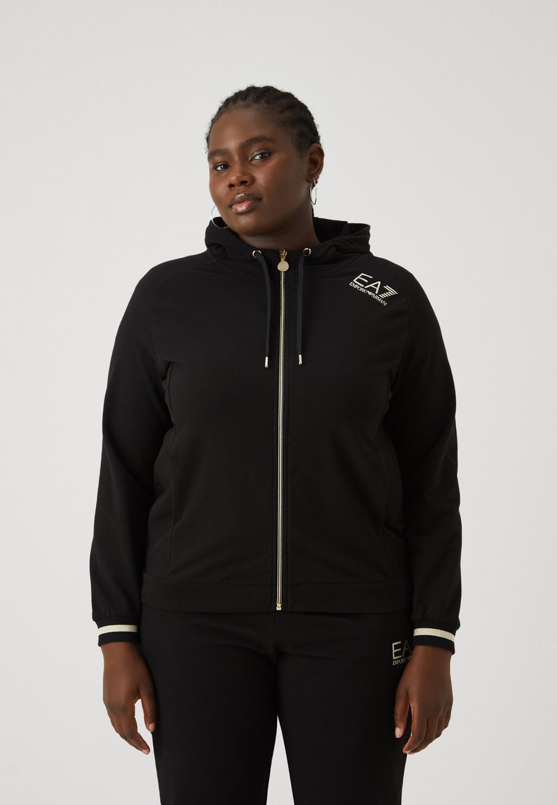 EA7 Emporio Armani Sweat zippé - nero/noir - ZALANDO.CH