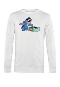 Disney DISNEY LILO & STITCH DJ STITCH - Sweatshirt - white/vit - Zalando.se