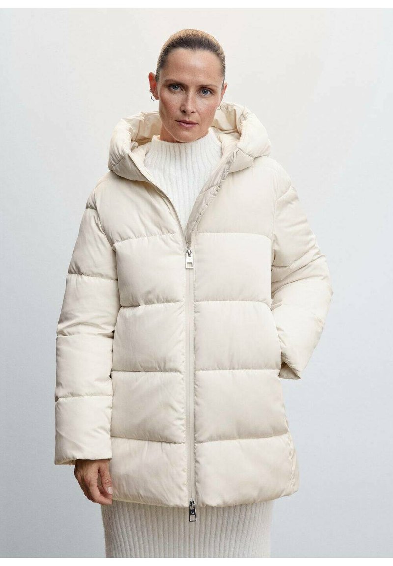 Mango TOKYO - Winter coat - off white/off-white - Zalando.co.uk