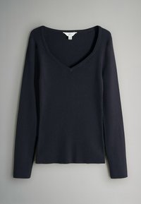 THE SET REGULAR FIT - 3 PACK SWEATHEART LONG SLEEVE - Maglione - navy ...