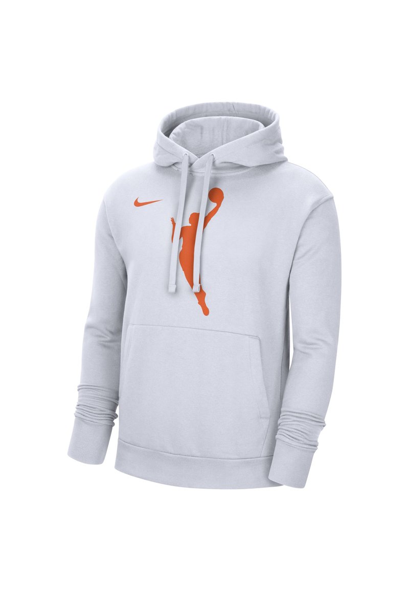 Nike Performance LOGO - Mikina - white brilliant ornge/biela - Zalando.sk