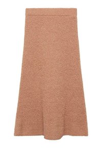 Mango Falda acampanada - brown/marrón - Zalando.es