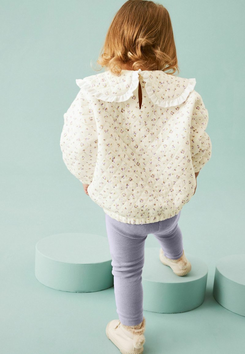 Next COLLARED SET STANDARD - Sweatshirt - lilac purple quilted/lila ...