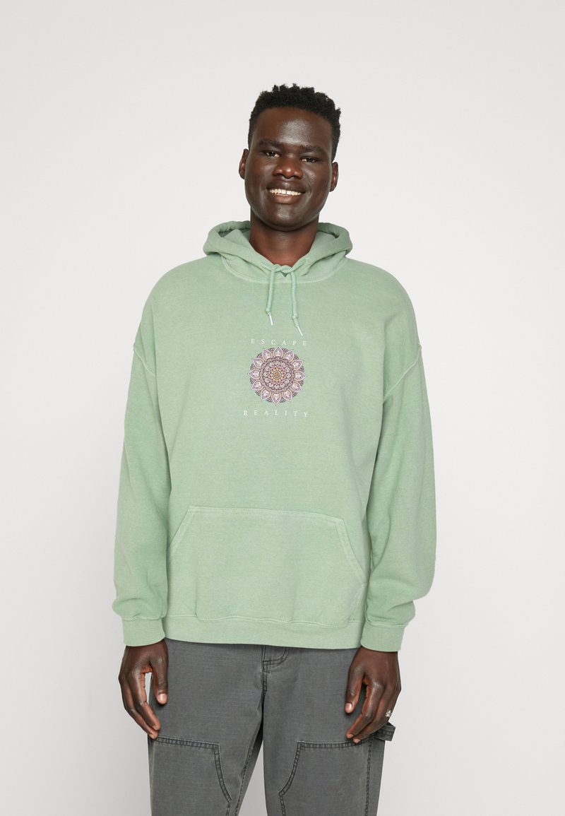 Bdg Urban Outfitters Mandala Update Hoodie Sweatshirt Sage Grün