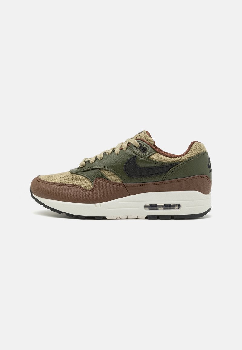Nike Sportswear AIR MAX 1 - Trainers - neutral olive/black/cacao wow ...