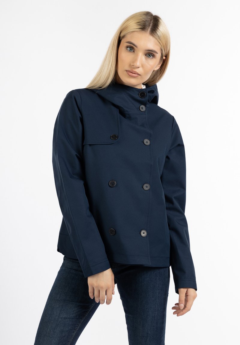 DreiMaster PRYAM - Regenjacke / wasserabweisende Jacke - marine/blau ...