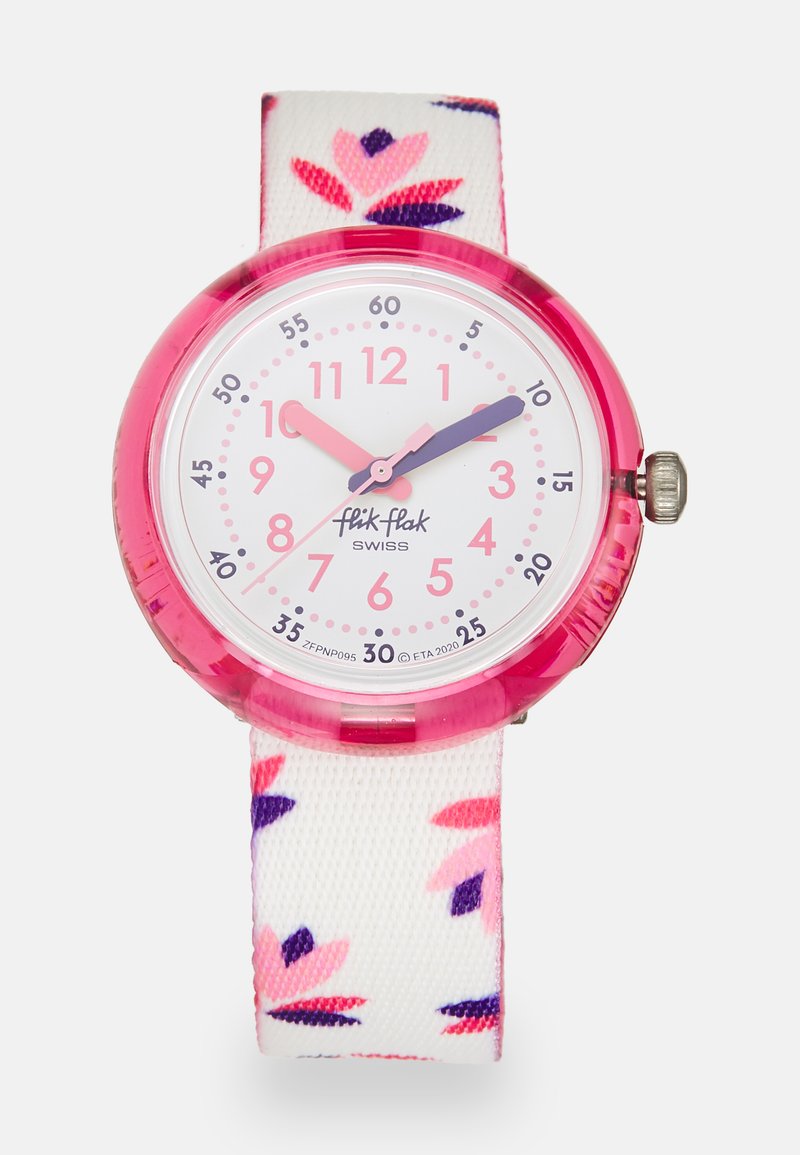 Flik Flak MARINETTE UNISEX - Watch - rosa/white/light pink - Zalando.ie