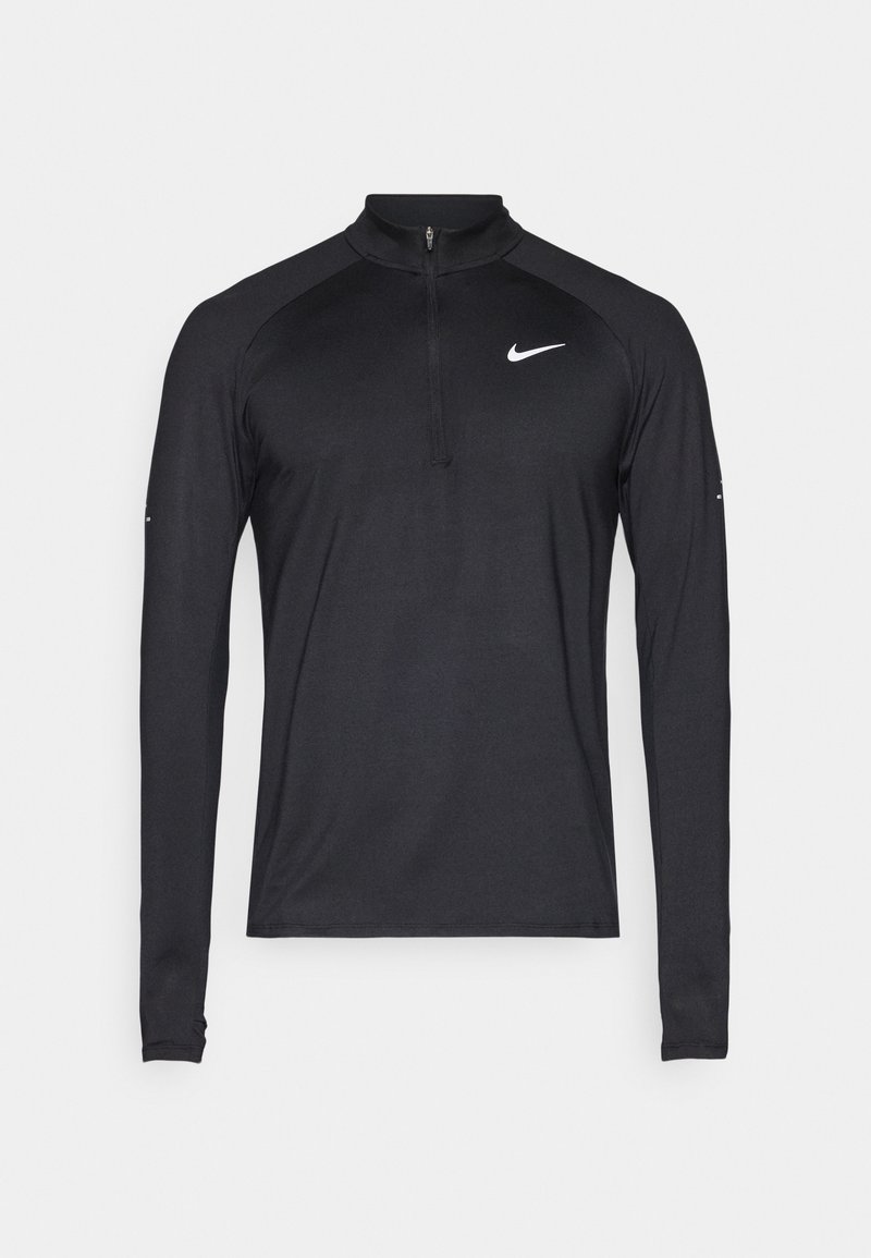 Nike Performance STRIDE MIDLAYER - Topper langermet - black/reflective ...