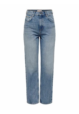 QS MEGAN ANKLE- REGULAR FIT HIGH RISE - Jeans Straight Leg - blau/stone ...