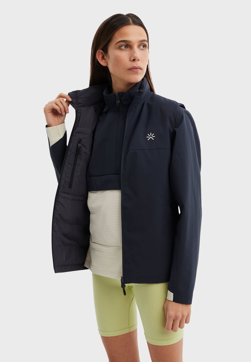 Tropicfeel NS40 REVERSIBLE - Bodywarmer - midnight blue/blauw gemêleerd ...