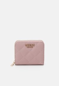 Guess CARLY SMALL ZIP AROUND - Wallet - mauve/purple - Zalando