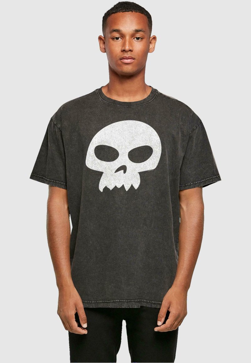 ABSOLUTE CULT TOY STORY - SID S SKULL ACID WASHED - T-Shirt print ...