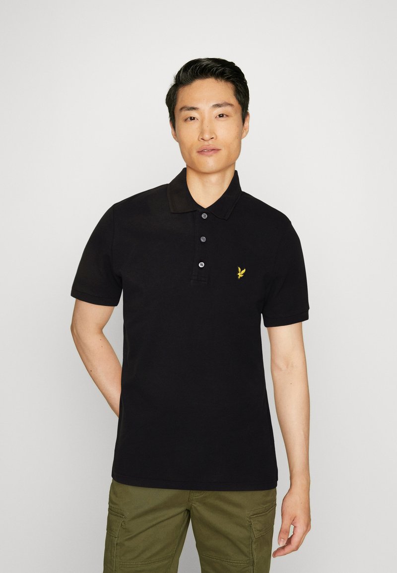 Lyle & Scott CREST TIPPED - Polo shirt - jet black/black - Zalando.co.uk
