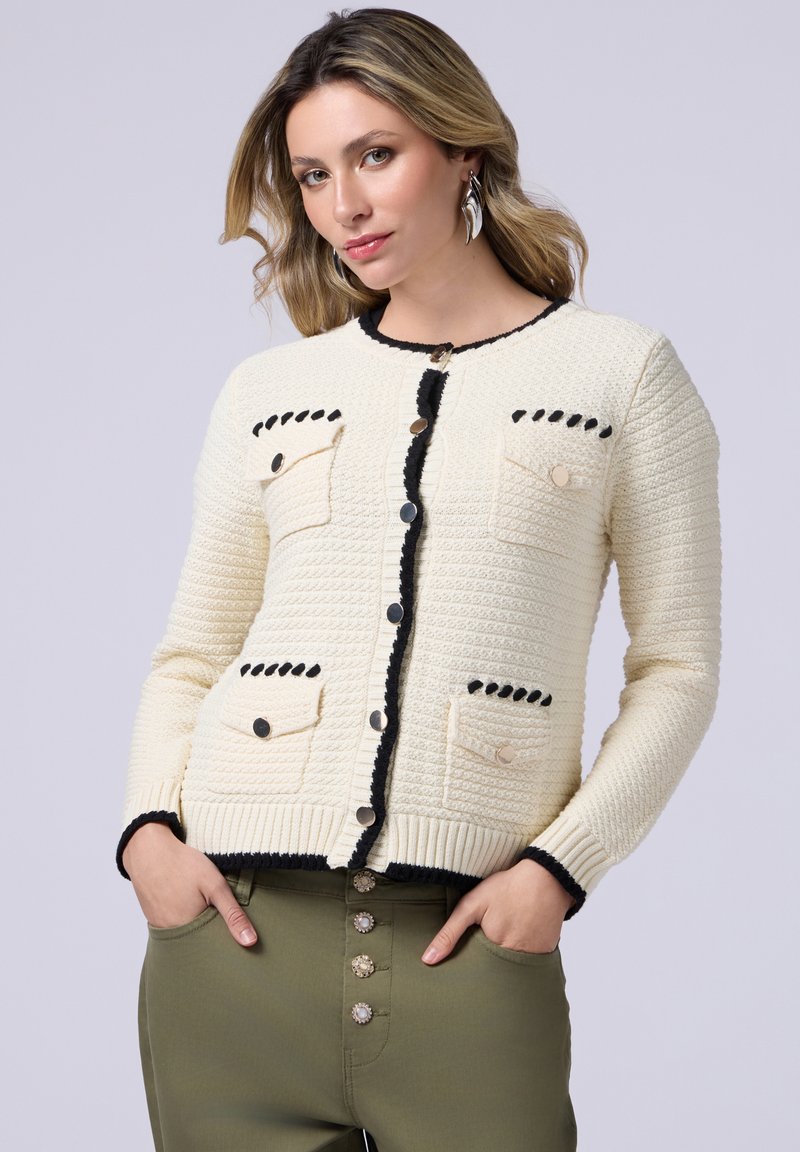 Oltre Cardigan - bianco/white - Zalando